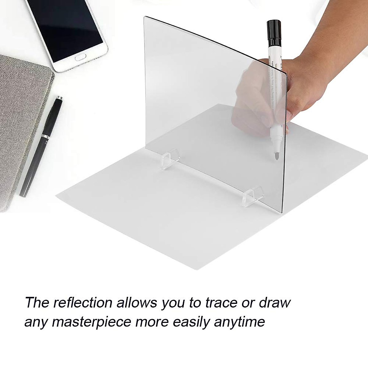 Simlug Portable Optical Tracing Board, IP65 Drawing Projector, A Magic Mirror for Students Adults Artists Beginners