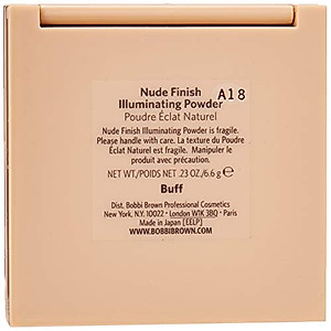 Bobbi Brown Nude Finish Illuminating Powder, Buff for Women, 0.23 Fl Oz