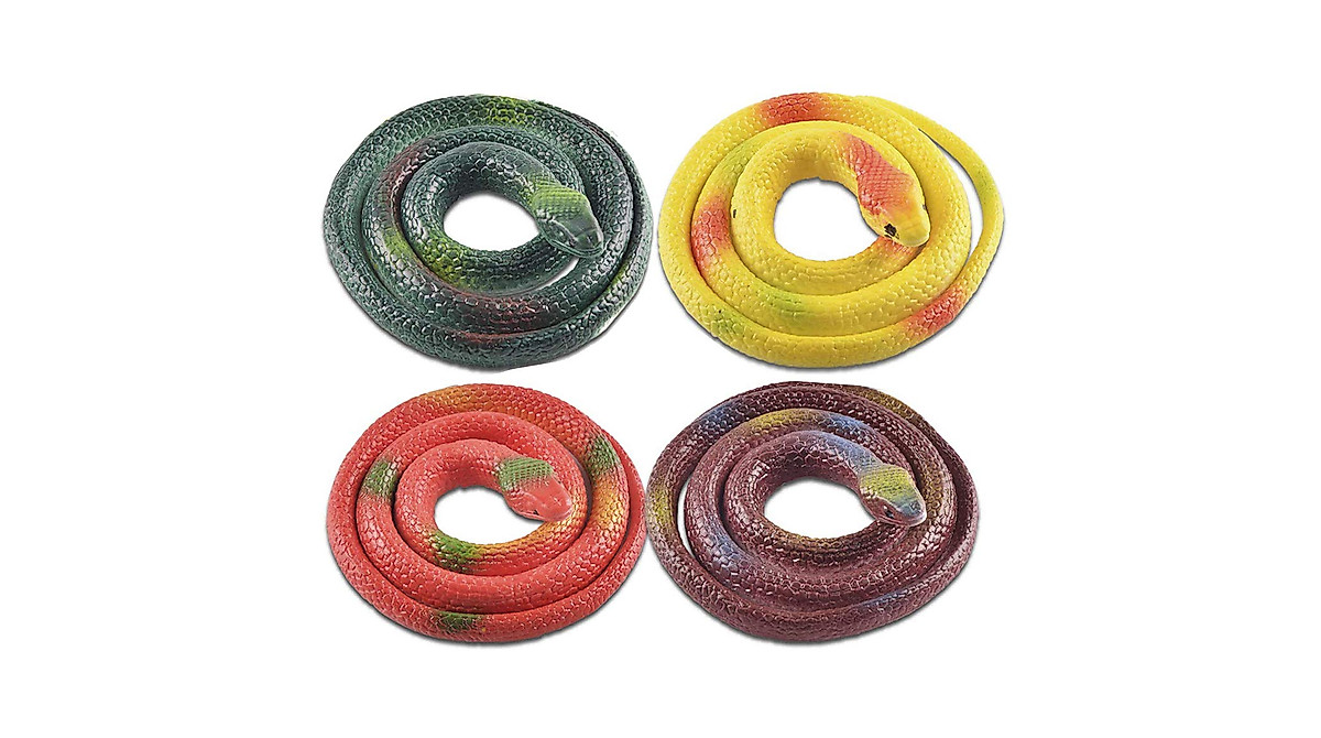 LRCXL Rubber Snakes - Realistic Bird Scare Tactics