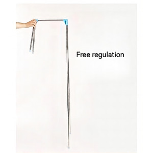 Foldable Clothes Rack,Stainless Steel Portable Travel Garment Rack,Collapsible Travel Garment Rack for Camping, Hotel Room, Laundry, Dance, Indoor, Outdoor (Large)