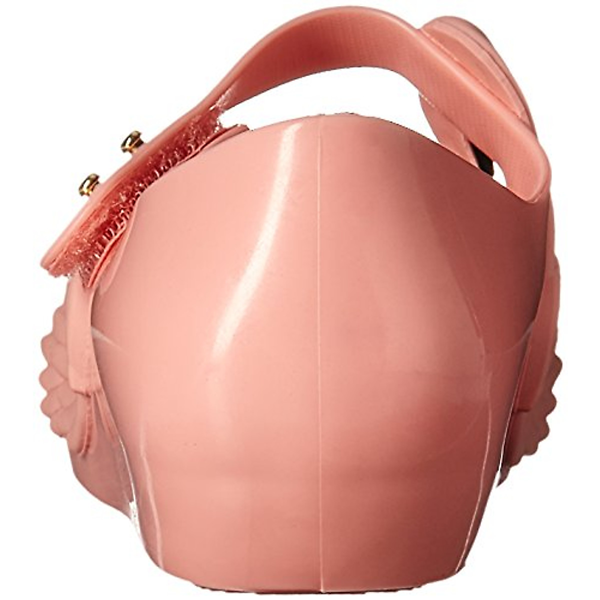 Mini Melissa Baby-Girl's Mini Ultragirl Theme Ballet Flat, Pink Candle, 6 Medium US Toddler