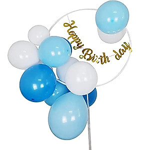 Light Blue Latex Balloon 12 inches 100Pcs, Sky Blue Balloons for Party Birthday Wedding Holiday Decorations Kid's Baby Shower Balloons