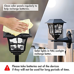 Tenergy Solla Rechargeable NiMH AA Battery, 1000mAh Solar Batteries for Solar Garden Lights, Anti-Leak, Outdoor Durability, 5+ Years Performance, 12 Pack, UL Certified