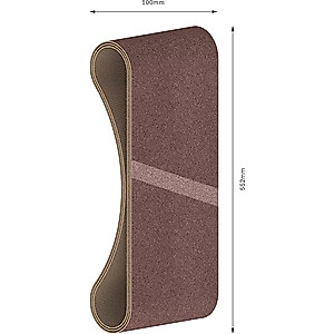 Bosch 2608606173 100 x 552 mm Sanding Belts for Peugeot and Skil Belt Sanders