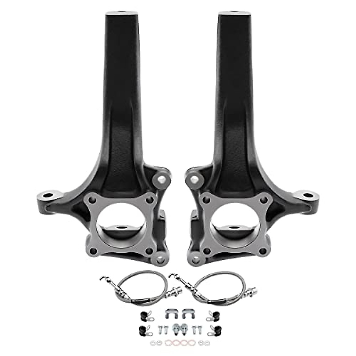 Supreme Suspensions - Full Lift Kit for 2009-2014 Ford F-150 2WD Front Lift Spindles and Rear Lift Blocks with U-Bolts Complete Lift Kit (6" Front + 5" Rear Lift)