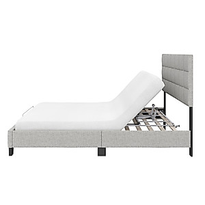 Boyd Sleep Queen Adjustable Bed Kit – Turn Your Mattress & Frame Into Heads-Up Adjustable Base with Powerful Motor, Wireless Remote, Head Incline, Easy Assembly, Zero Clearance Design