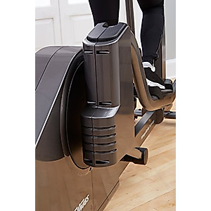 Life Fitness E5 Cross Trainer Elliptical Exercise Machine with Go Console, Titanium