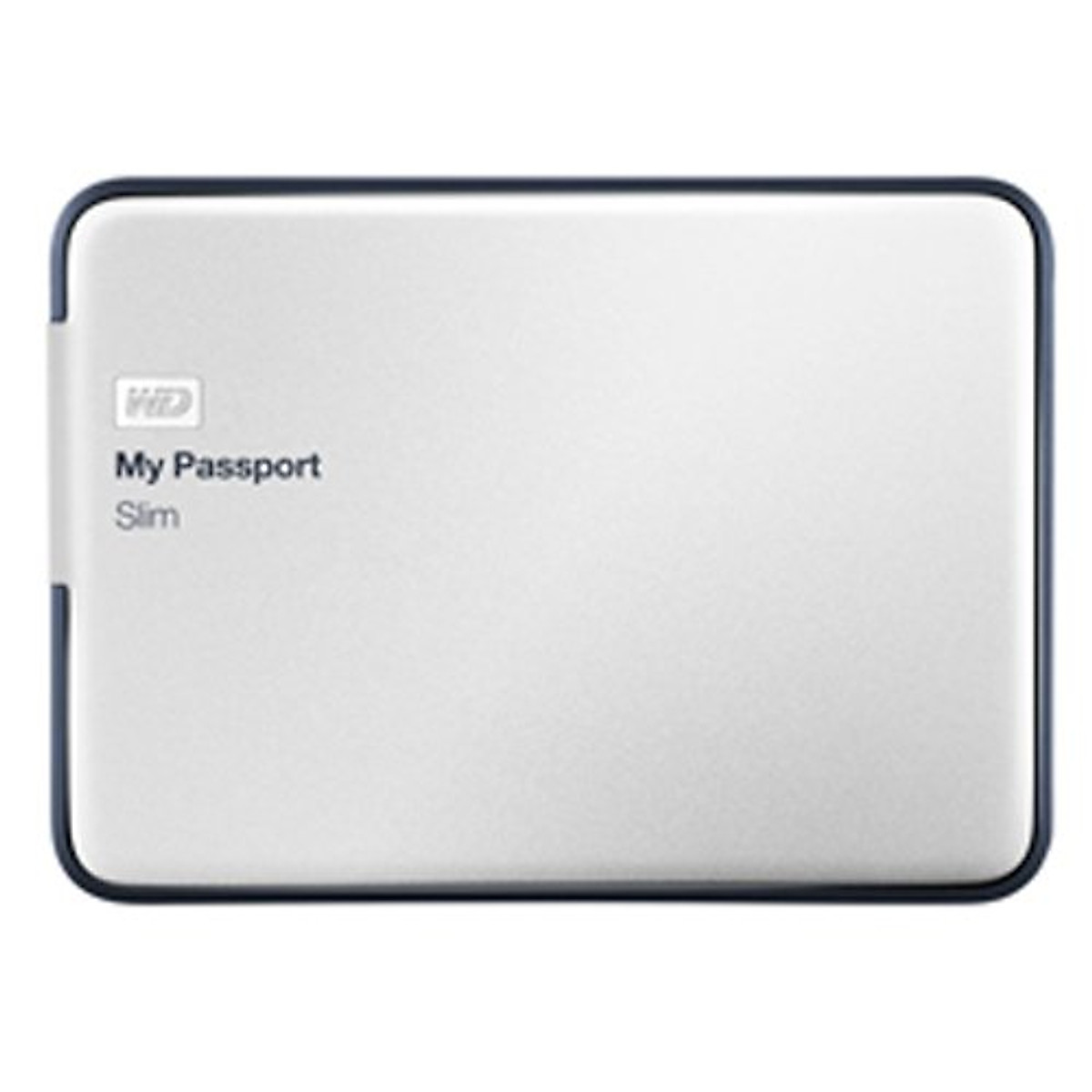 WD My Passport Slim 2TB Portable Metal External Hard Drive USB 3.0 with Auto Backup