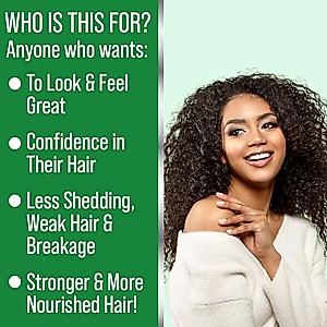 Biotin + Saw Palmetto Oil For Hair Growth. With Vitamin E, Rosemary Extract, Amla. Vegan Thickening, Moisturizing, Strengthening Serum For Women, Men. Scalp Treatment For Weak, Dry Hair 1oz