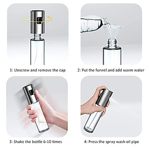 Knots and Toys Oil Sprayer for Cooking| Olive Oil Sprayer | 100ml Olive Oil Spray Bottle| Olive Oil Spray for Salad| BBQ| Kitchen Baking| Roasting