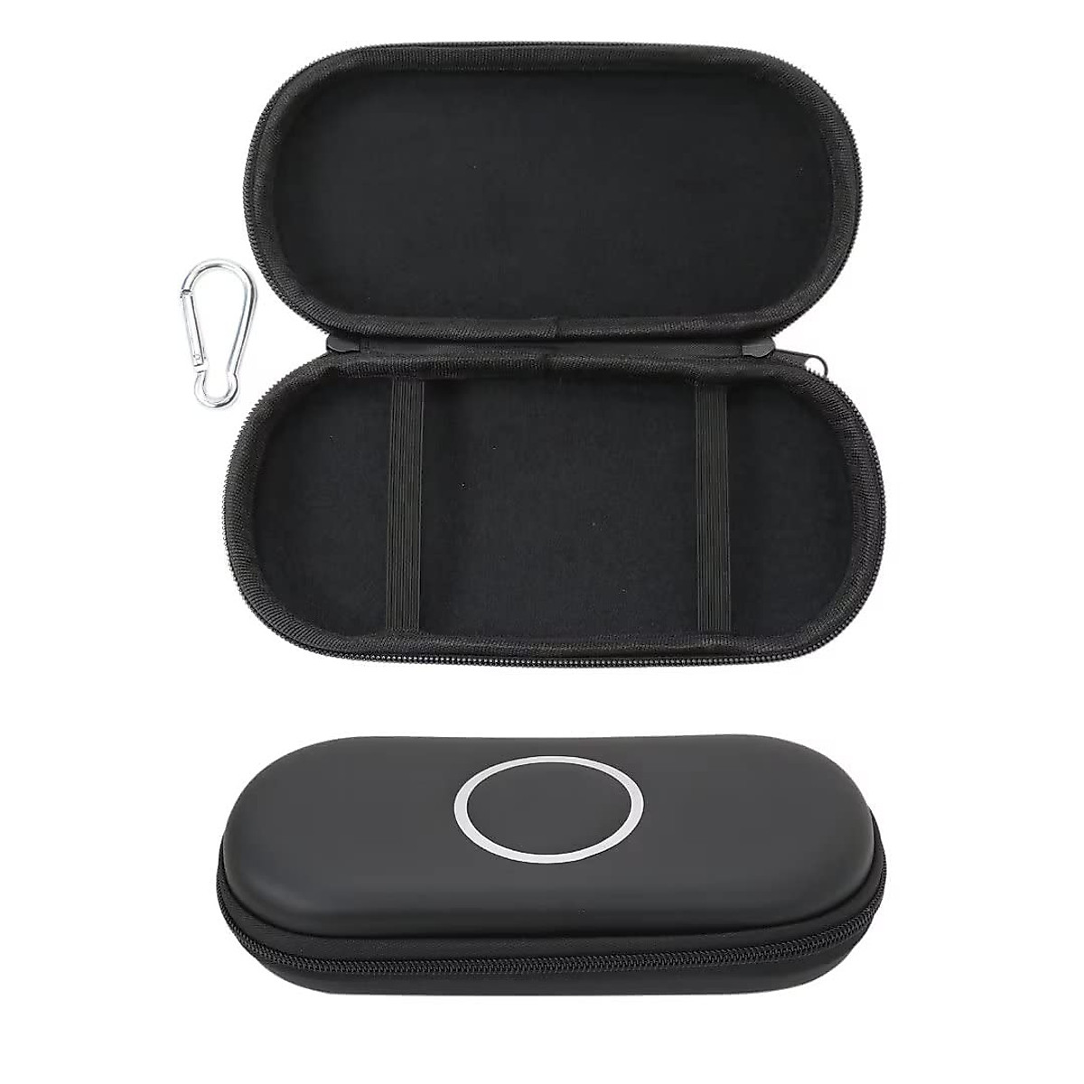 Black Case Bag For Sony PSP 1000 2000 3000, Protective Case Game Pouch Holder Protect for PSP Console From Dust, Shock and Scratches