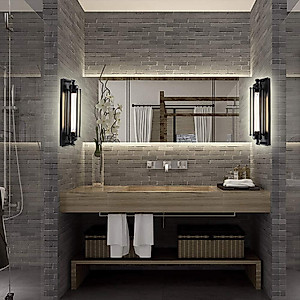 HXM T300 LED Bulb, 6W Dimmable T30 LED Tubular Bulb, Retro Edison LED Long Tube Bulb 6W, 60W Incandescent Bulb Equivalent, 4000K Dayligt White, Transparent Glass, E26,Pack of 4