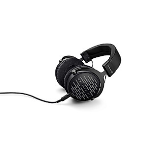 beyerdynamic DT 1990 Pro Open Studio Reference Headphones 250 Ohm Bundle with Hard Case, 1-Year Extended Protection, and Headphone Stand