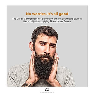 Copenhagen Grooming Cruise Control Beard Balm for Men - Beard Styling Balm - Beard Wax - Beard Care for Men - Men's Beard & Mustache Care