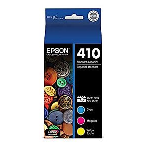 Epson T410520-S Claria Premium Multipack Ink,Photo Black and Color Combo Pack & 410 Ink Cartridge, Black