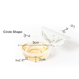 BT21 Hoo Mouthwash, Single Size Mouthwash for Fresh Breath on The go. Airline Friendly Liquid Travel Portable Oral Care Mouthwash, Alcohol Free for Work Smokers, 8 Cups/Set, Autograph Included