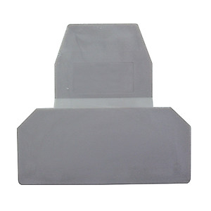 ASI ASIDUKK35 End Cover for ASIUKK5 2-Level DIN Rail Terminal Blocks (Pack of 25)