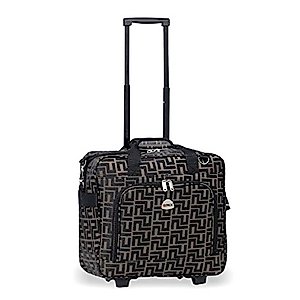 16" computer / laptop bag rolling shoulder travel case carryon wheel