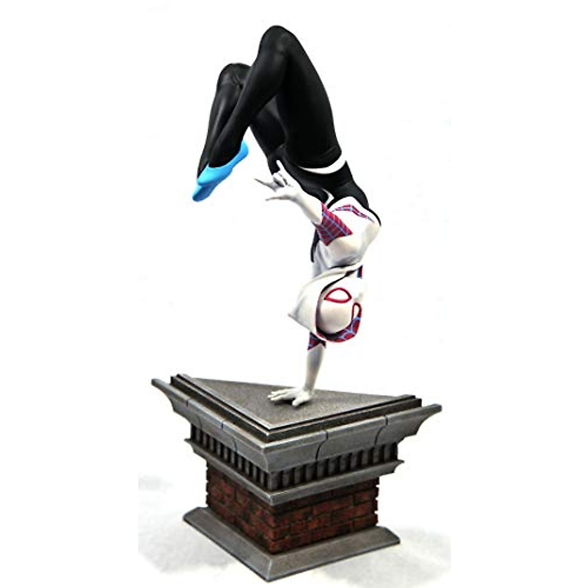 Marvel Gallery: Spider-Gwen (Handstand Version) PVC Figure, Multicolor, 11 inches