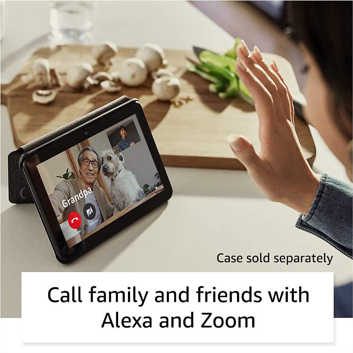Certified Refurbished - Amazon Fire HD 8 Plus tablet, 8” HD Display, 32 GB, 30% faster processor, 3GB RAM, wireless charging, (2022 release), Gray