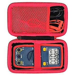 Aenllosi Hard Carrying Case Compatible with AstroAI Digital Multimeter Voltage Tester 1.5v/9v/12v Auto-Ranging 4000 Counts TRMS Voltmeter(only case)