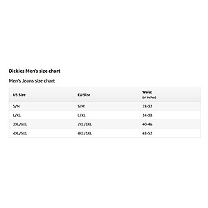 Dickies mens Relaxed Fit Workhorse jeans, Stone Washed Indigo Blue, 36W x 32L US