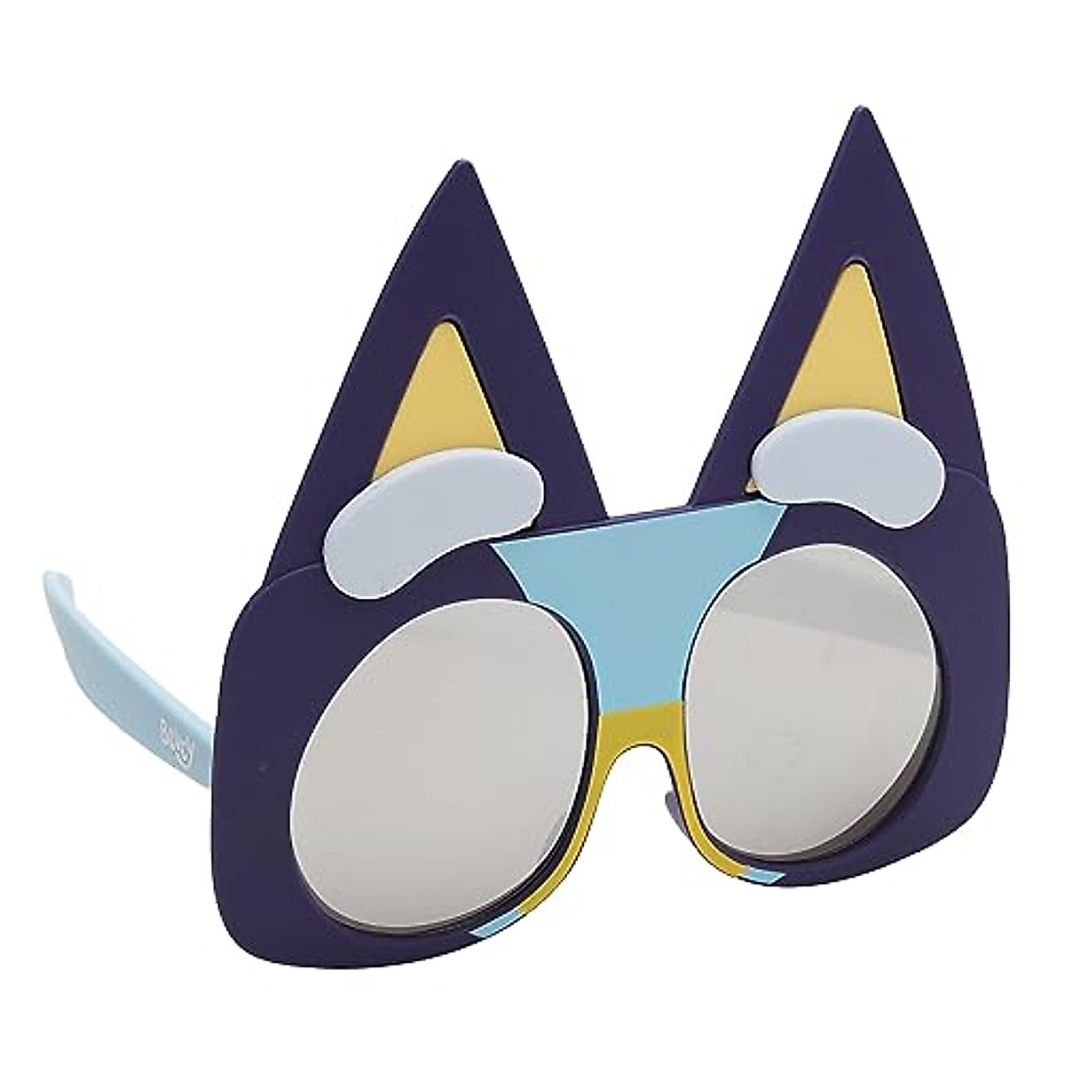 Sun-Staches Official Bluey Sunglasses | Bluey Dress Up Costume Play | UV 400 | One Size Fits Most Kids