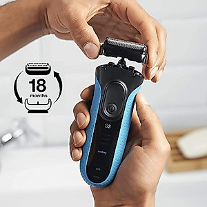 Series 3 32B Foil & Cutter Replacement Head for Braun Electric Shaver, Compatible with Models 3000s 3010s 3020s 3030s 3040s 3050cc 3070cc 3080s 3090cc 320 330 340 350cc Series 3 Foil Shaver (2 Count)