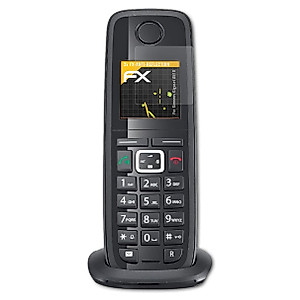 atFoliX Screen Protector compatible with Siemens Gigaset A510 Screen Protection Film, anti-reflective and shock-absorbing FX Protector Film (3X)