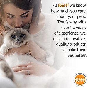 K&H PET PRODUCTS Hangin' Cat Condo Door Mounted Cat Furniture Cat Tree Classy Gray 5 Story High Rise