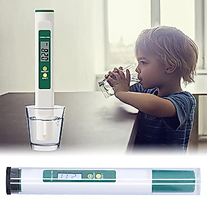 LIANGLIDE Water Tester Pen 2 in 1 TDS EC Soil Tester Portable Water Quality Meter for Laboratory Agriculture