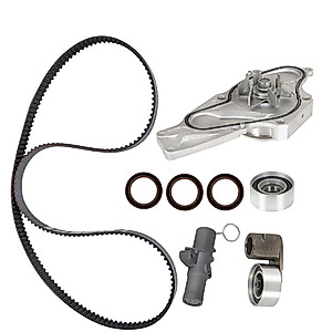 WFLNHB Timing Belt Kit with Water Pump Replacement for Acura Honda Saturn 2003-2018