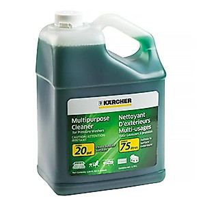 Karcher Pressure Washer Multi-Purpose Cleaning Soap Concentrate – For All Outdoor Surfaces – 1 Gallon