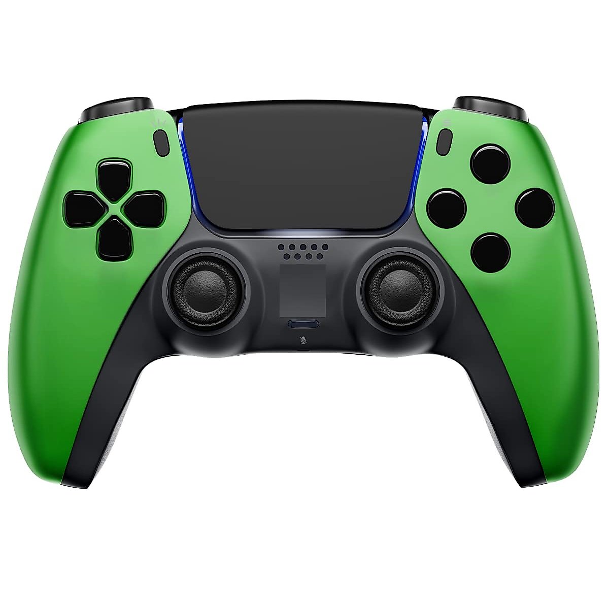 MODDEDZONE Wireless Controller for PS5 with Exclusive and Unique Designs Compatible with PlayStation 5 and PC - The Ideal Christmas Gift for Gaming Enthusiasts - Expertly Crafted in USA(Soft Green)