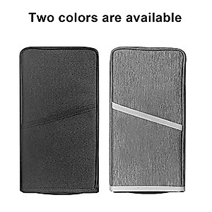 Dust Cover Anti Scratch Cover.Nylon Dust Cover Compatible with Xbox Series X Console Anti Scratch Waterproof Cover Sleeve Soft Neat Lining Dust Guard Gray