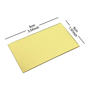 50Pcs Golden Acrylic Table Place Card for Wedding DIY Table Seating Cards Gold Wedding Supplies Decoration