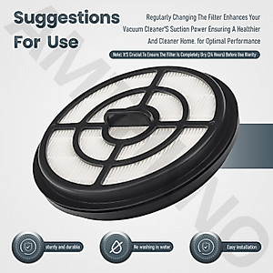 49-90-1963 Replacement Filter for M18 Milwaukee 3 In 1 Backpack Vac, 49-90-1963 Filters Fits 0885-20 & 0885-21HD - Filter for Fine Dust Collection (4)