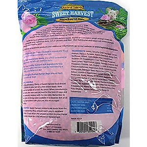 Sweet Harvest Rodent and More Rodent Food, 4 lbs Bag - Food Mix for Mice, Rats, and Other Rodents
