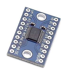 HiLetgo 5pcs TXS0108E High Speed Full Duplex 8 Way 8 Channel Level Conversion Module 8-Bit 8 CH Logic Level Bi-Directional Converter Module