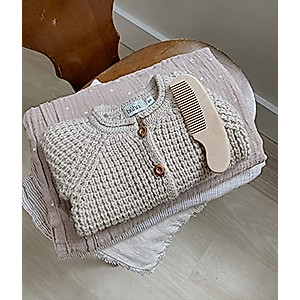 Ely’s &Co. Muslin Swaddle Blanket 2-Pack — 100% Cotton Muslin Extra-Large Swaddle Blankets (47” x 47”) White Tulip on Pink + Stripes