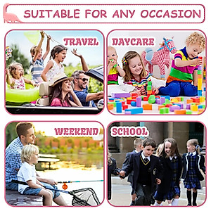 VASCHY Toddler Kids backpacks, Cute Lightweight Water Resistant Preschool Kindergarten Backpack for Girls Pink Dinosaurs