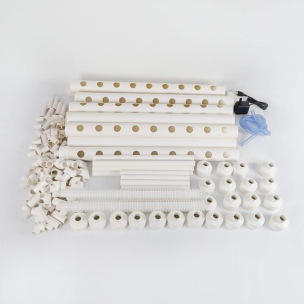 3 Layer Hydroponic Grow Kit Earthless Plant Growing Systems Vegetable Tool Grow Kit 108-Locations Hydroponic System for Garden