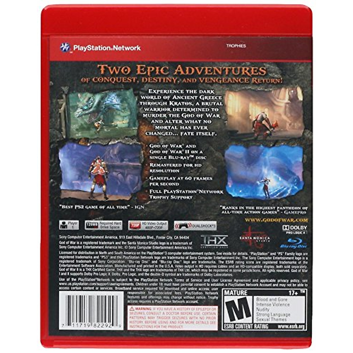 God of War: Collection - Playstation 3