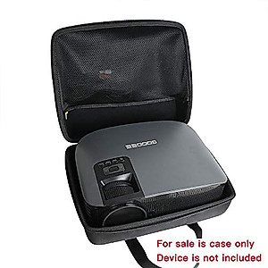 Hermitshell Hard Travel Case for GooDee 2022 Upgrade HD Video Projector Outdoor Movie Projector YG600