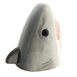 Shark Salt and Pepper Shakers Set, Nautical Themed Kithen Supplies, 4 Inches