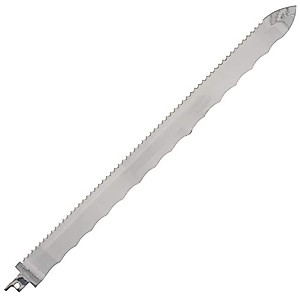 Hercules Cordless Mineral Wool Saw & Insulation Cutter, Model IK-340 – Electric Serrated Knife for Flexible Mineral, Mineral Wool, Rockwool & Natural Fiber Insulating Materials (Replacement Blade)