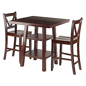Winsome Orlando Dining, V Back, Walnut