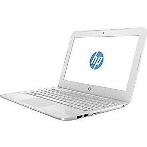 2017 HP Stream 11.6 inch Laptop, Intel Celeron Core up to 2.48GHz, 4GB RAM, 32GB SSD, 802.11ac WiFi, Bluetooth, Webcam, USB 3.0, Windows 10 Home, Snow White (Renewed)