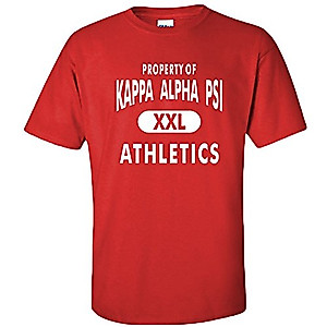 Kappa Alpha Psi Athletic Tee Large Red