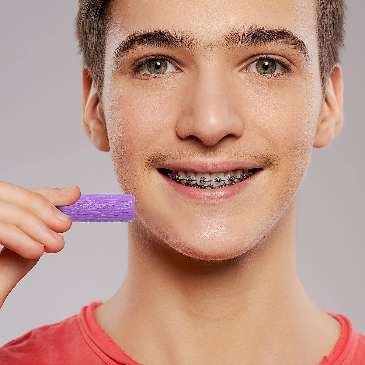 10 Pieces Aligner for Aligner Chompers Aligner Trays Seater Orthodontic Dental aligner(Purple)